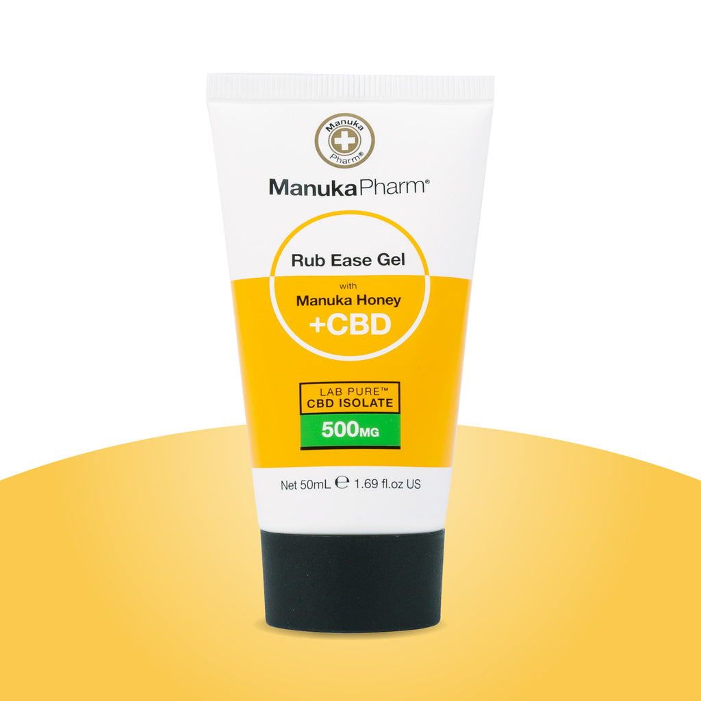 CBD Rub Ease Gel - 500mg - Manuka Pharm